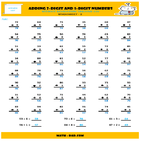 2-Digit-Without-Regrouping - Math Dad