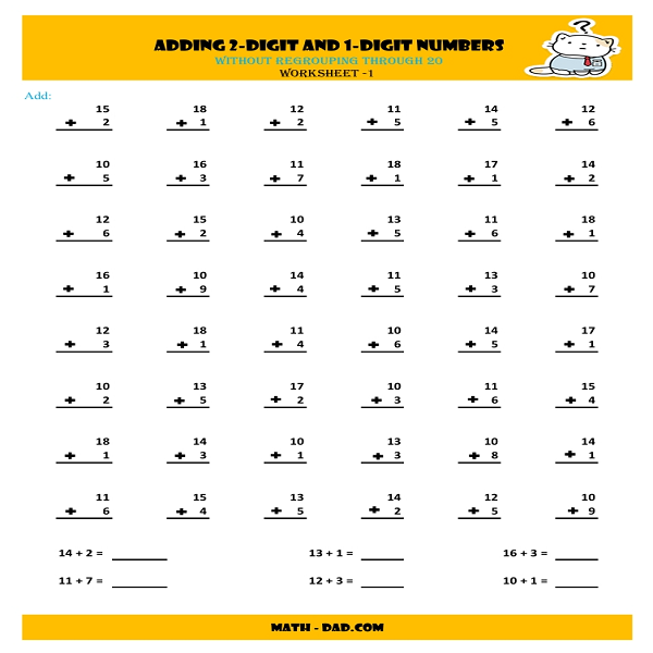 2-Digit-Without-Regrouping - Math Dad